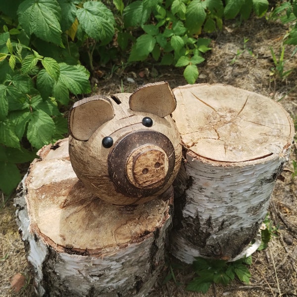 Handmade Piggy Bank - Etsy