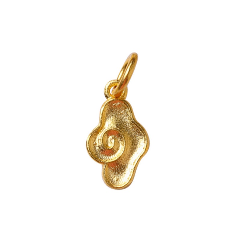 24K Pure Gold Pendant Charm Luxury Necklace Jewelry Making DIY ...