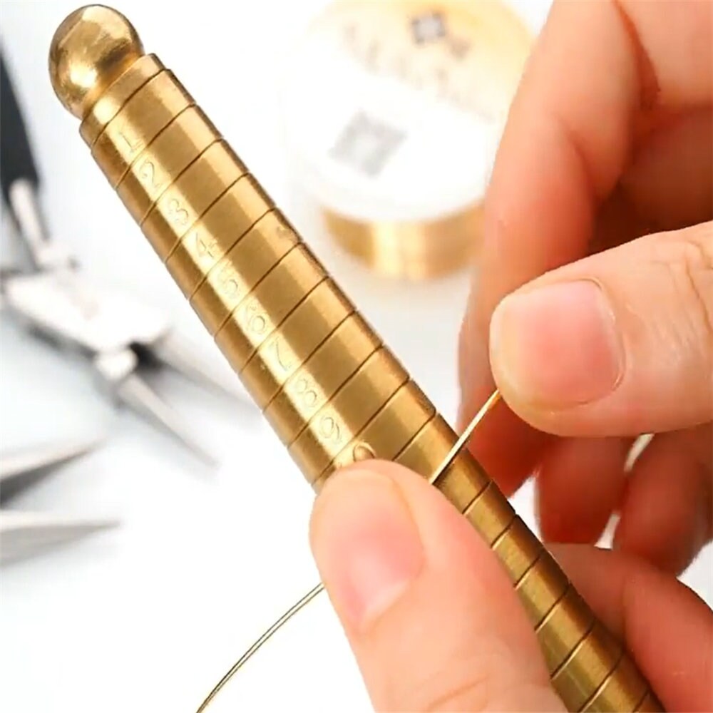 Ring Sizer Measuring Tool Finger Metal Tool Ring-making Tools Including ...