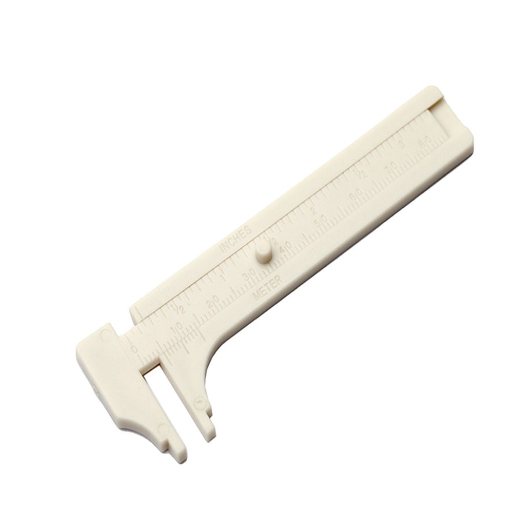 Vernier Caliper Mini Sliding Caliper Double Scale Easy Light Plastics ...