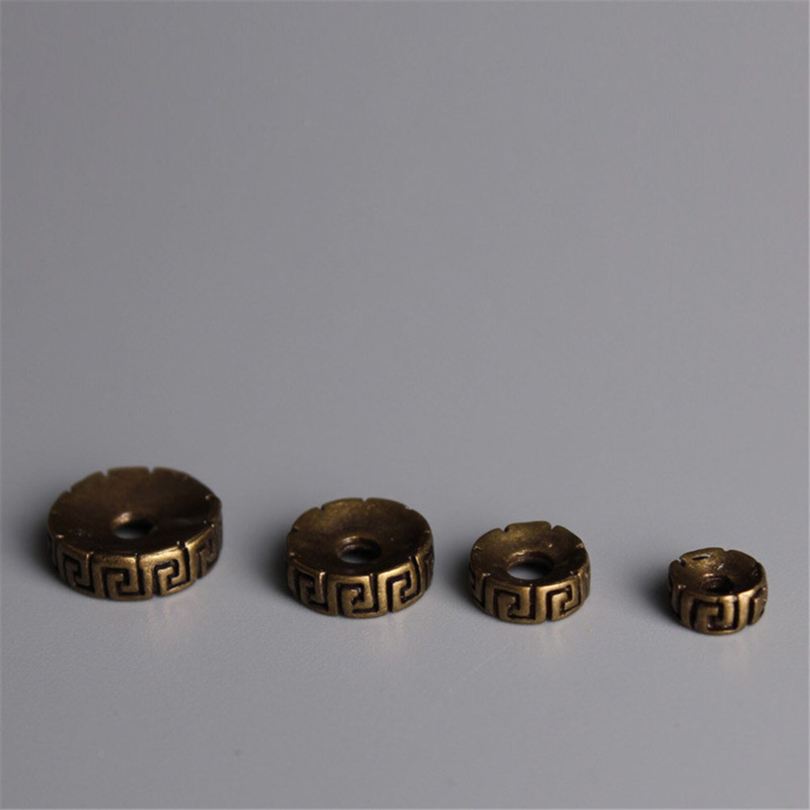 Antique Brass Spacer Beads Metal Spacers for Bracelet Necklace Jewelry ...