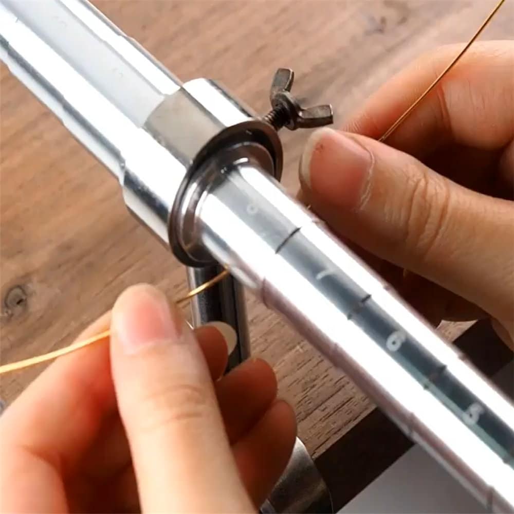 DIY Ring Stick Making Fixture Ring Steel Maker Tools Set Mallet Mandrel ...