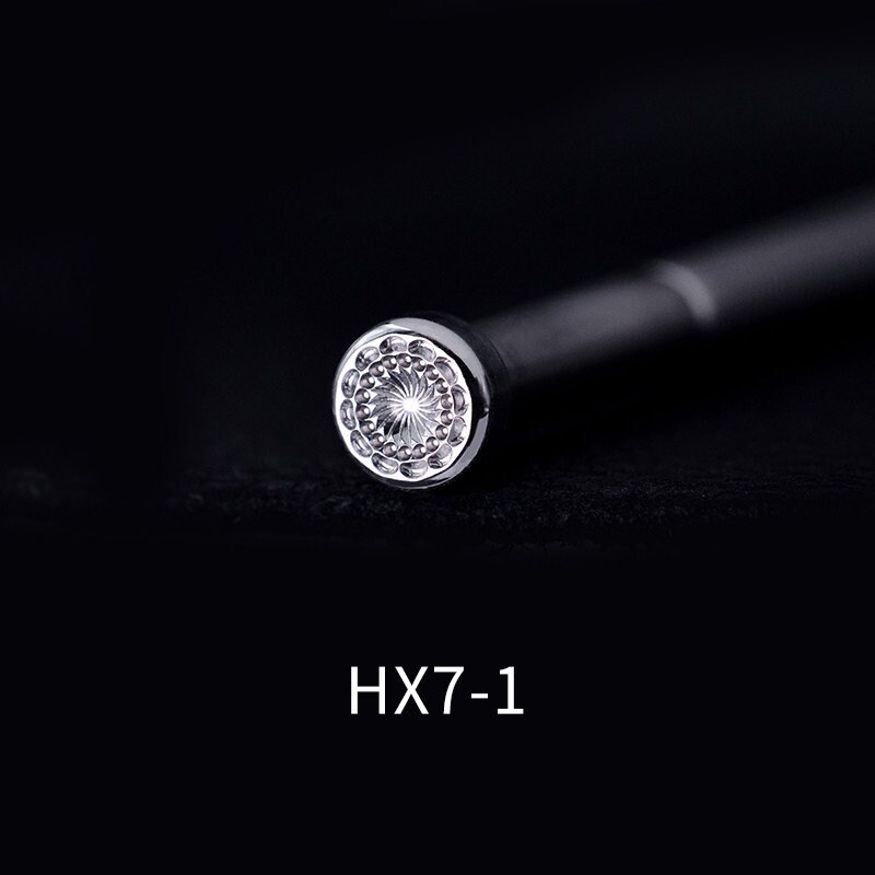 3 Flower Center Leather Stamps Sheridan or Western Floral Flower ...