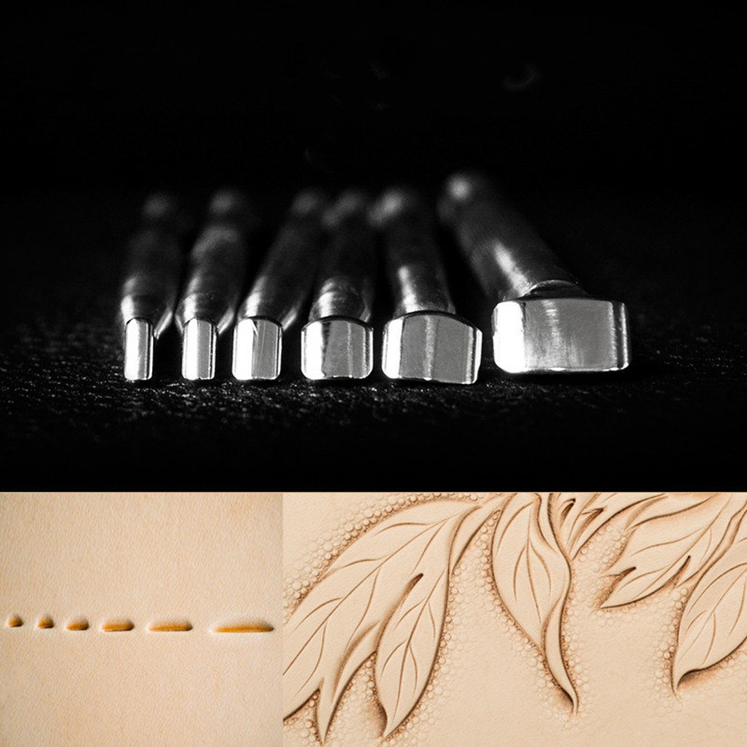 Leather Stamping Tool Saddle Making Carving Tool 3-D Stamp Handmade ...