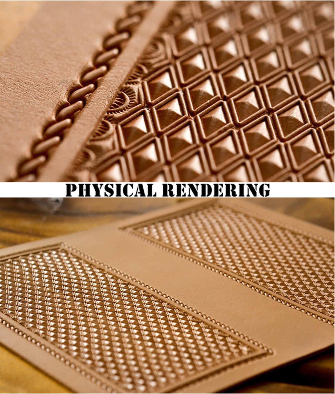 Leather Carving Tools Rhombus Saddle Making Tools 304 Stainless Steel ...