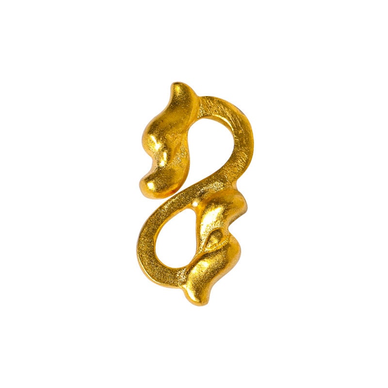 24K Pure Gold Connector Clasp Luxury Jewelry Making DIY - Etsy