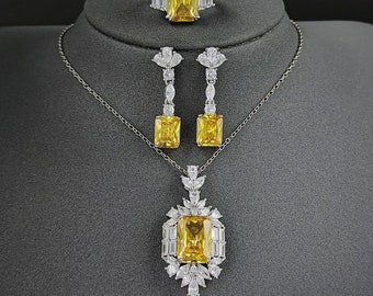 Lab Created Canary Diamond - Etsy