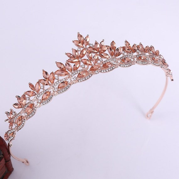 Elegant Regal Tiara Luxury Wedding Tiara Silver Crown - Etsy