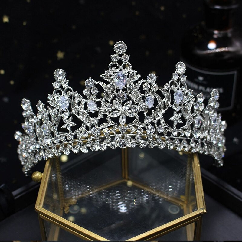 Wedding Crown Wedding Tiara Crystal Bridal Tiara Royal - Etsy