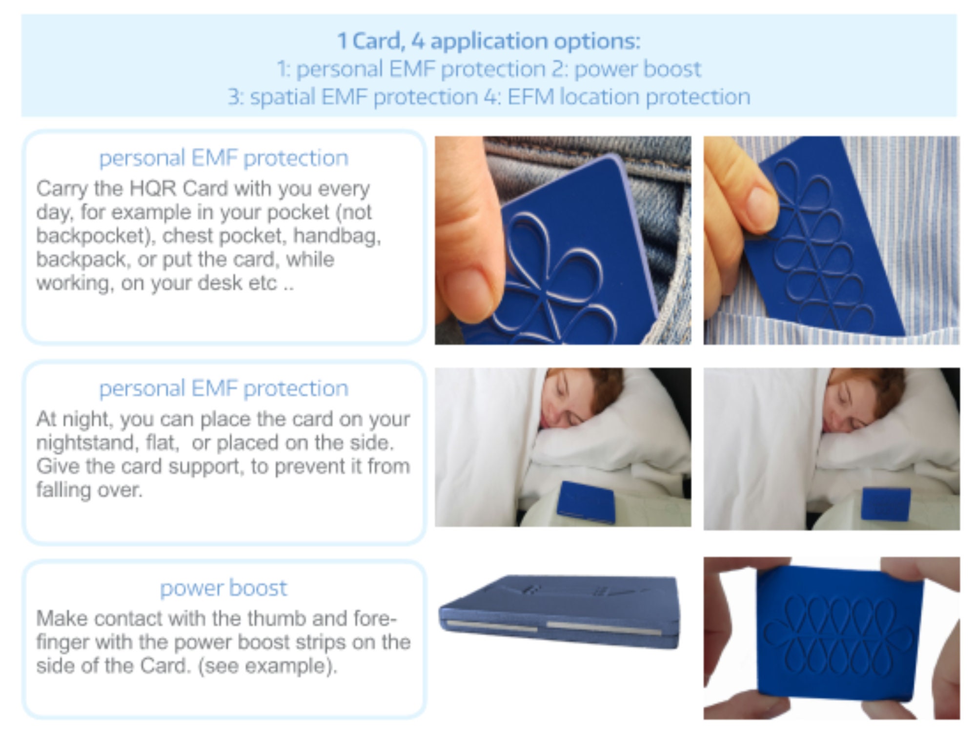 HQR Card EMF Protection, From Cell, 5G, Wifi - Etsy