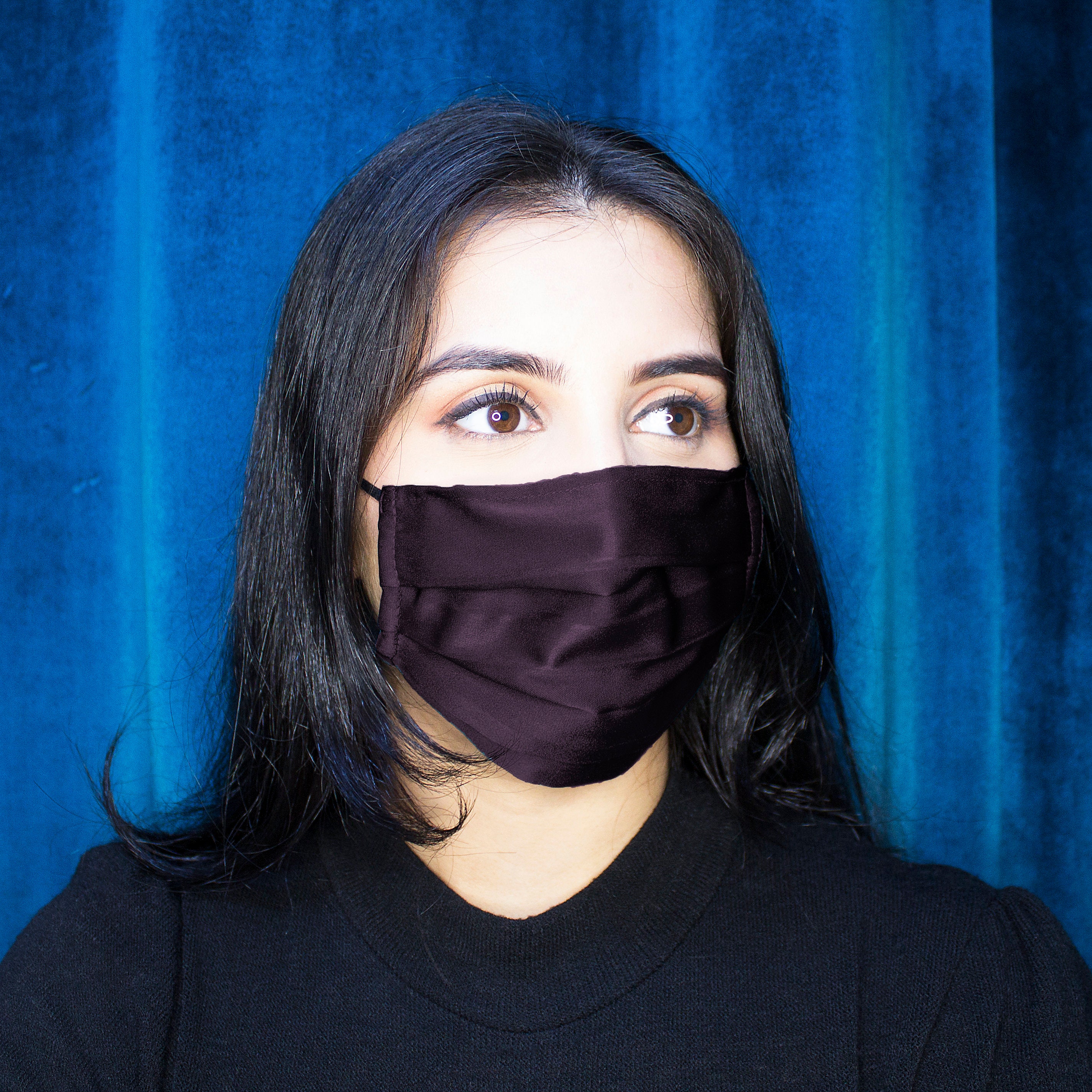 Satin Silk Face Mask Breathable Face Mask Reusable Face Etsy
