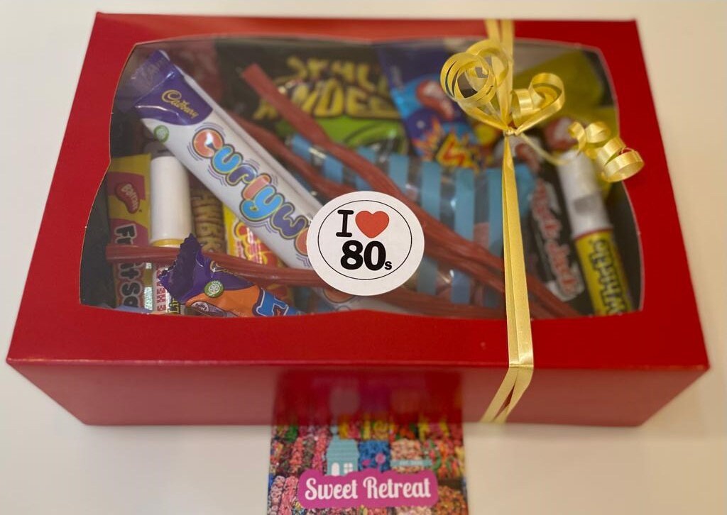 1980s Retro Sweets, 80s Sweet Box, Fathers Day, Mothers Day, Easter , I ...