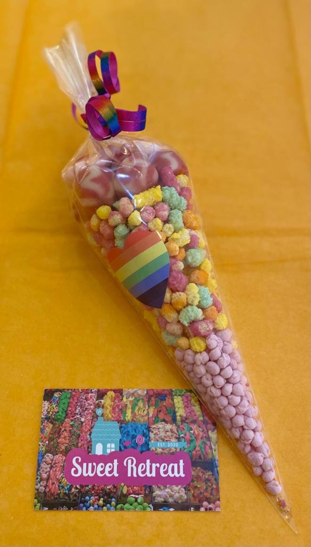 LGBTQ Sweet Cones Pride Pride Sweets Rainbow Sweet - Etsy Australia