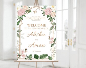 Anand Karaj Sign - Etsy