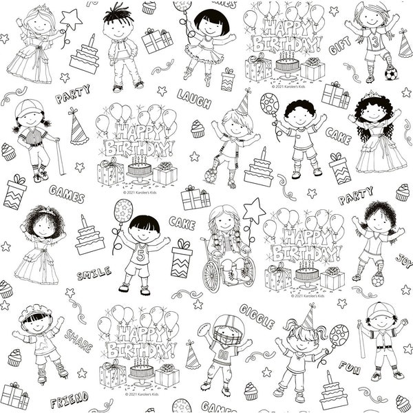 Happy Birthday Tablecloth - Etsy