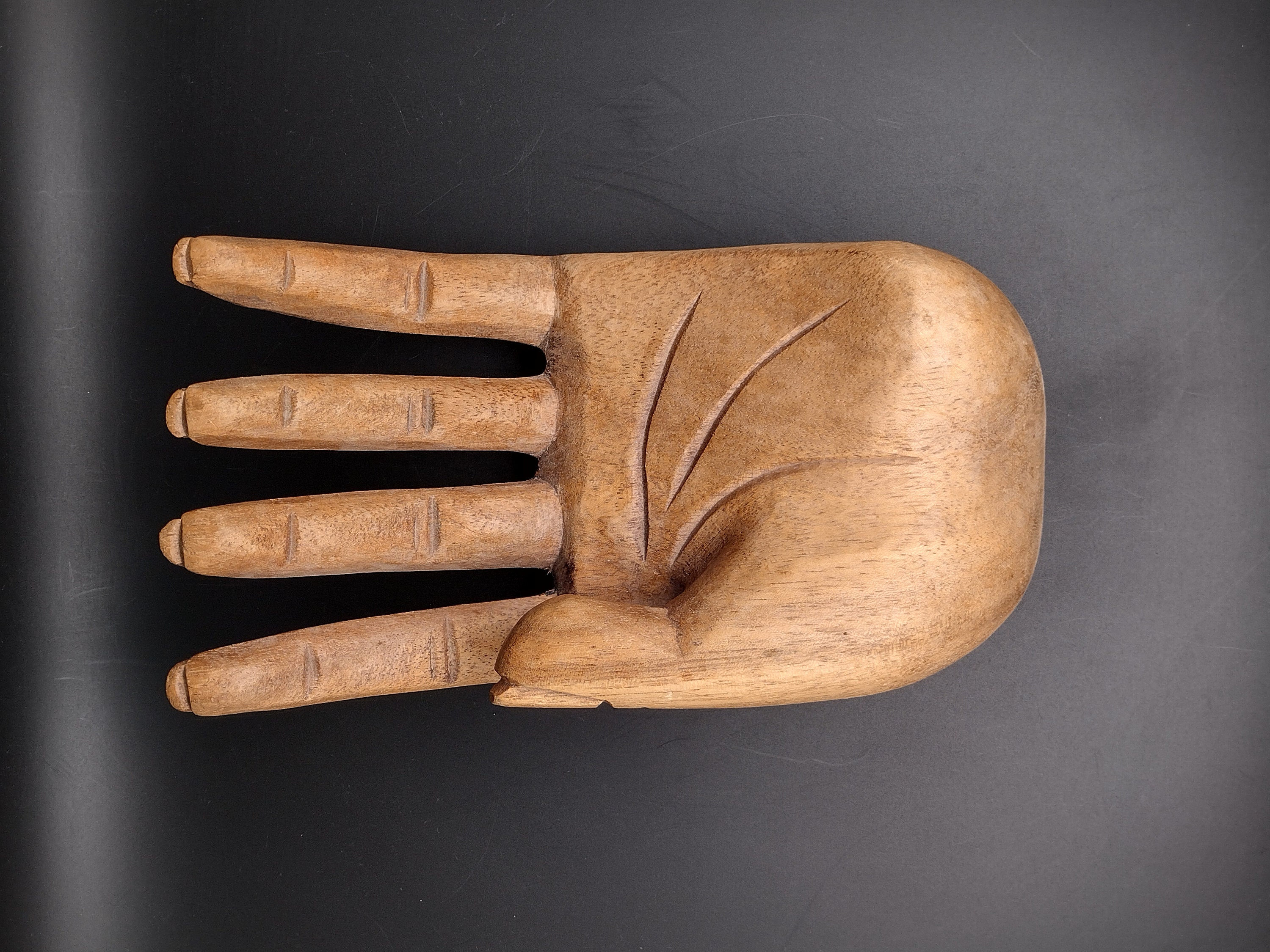 Vintage Hand Carved Wooden Hand, MCM, Hand Sculpture - Etsy