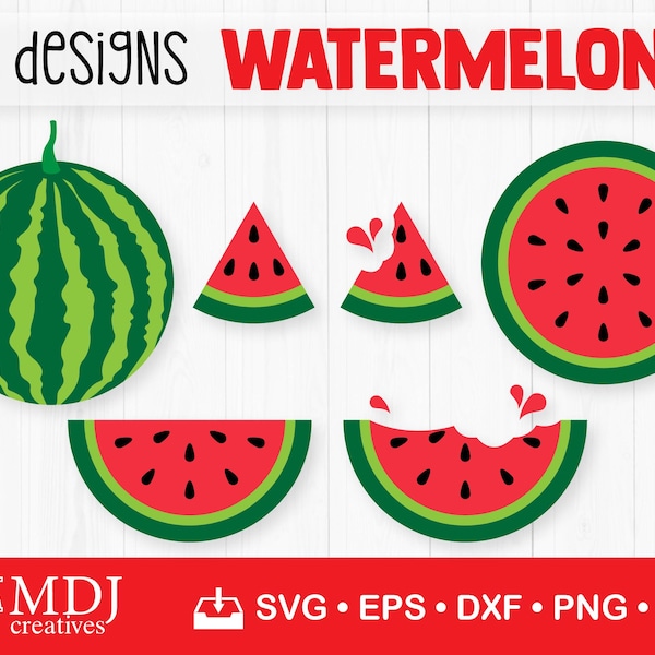 Watermelon Svg - Etsy