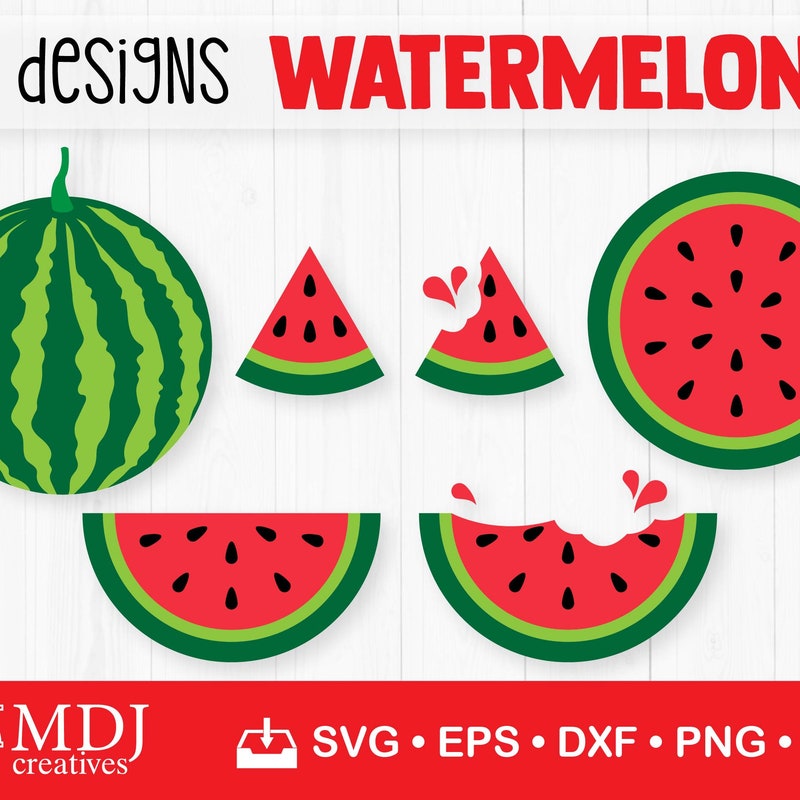 Watermelon Svg - Etsy