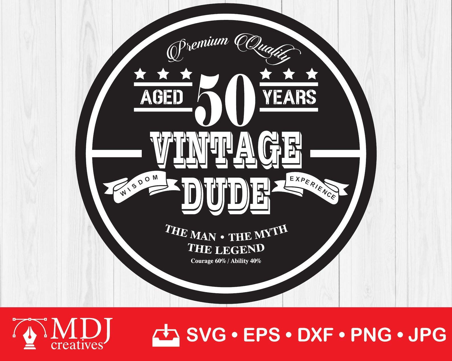50th Vintage Dude SVG 50th Cut File Svg 50th Birthday Svg - Etsy
