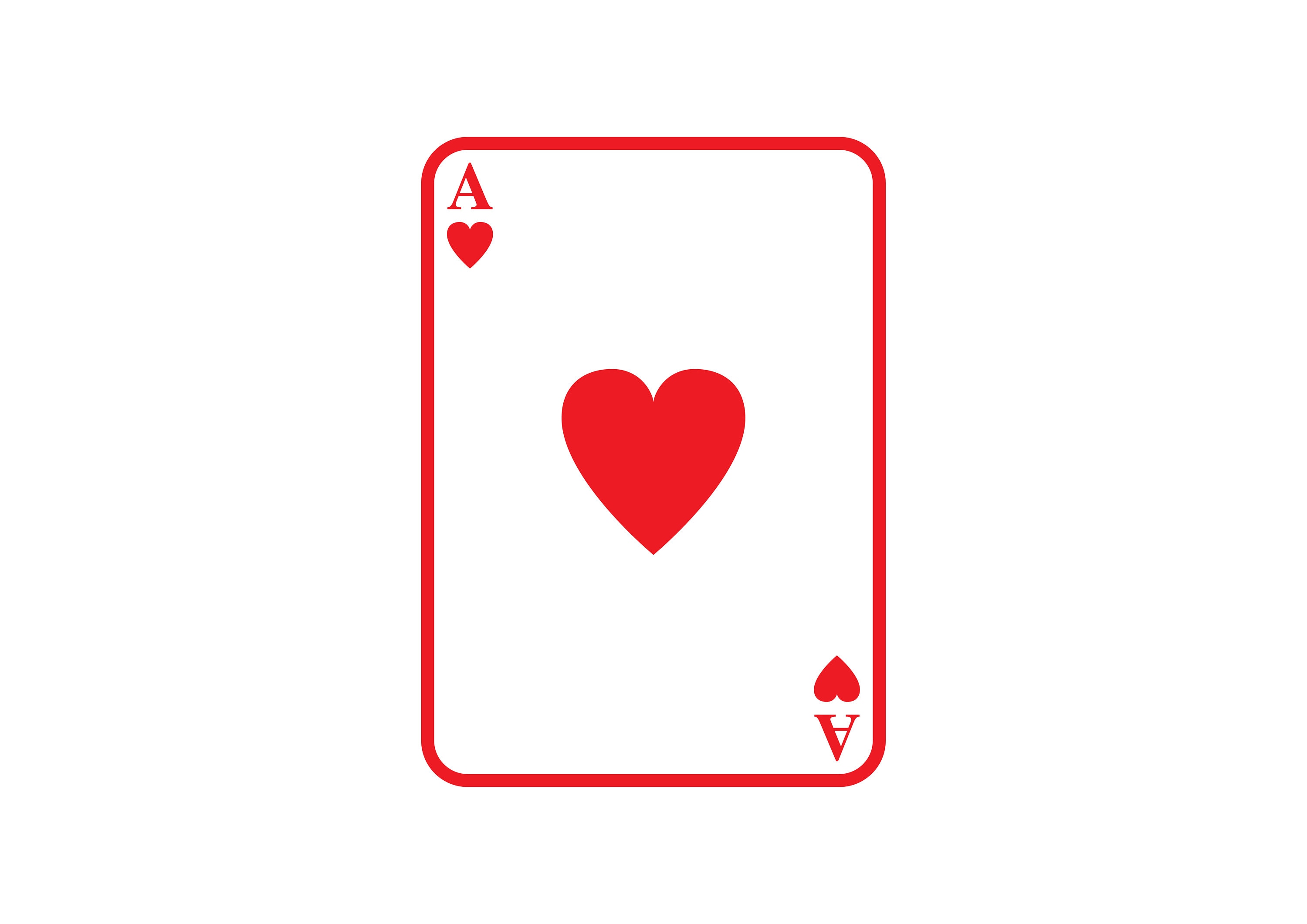 Aces Playing Cards SVG Ace of Spade Svg Ace of Heart Ace of - Etsy Ireland