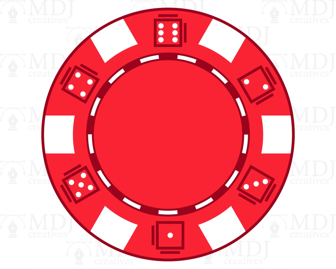 Poker Chip SVG, Casino Chips Svg, Poker Chip Svg, Colored Poker Chip ...