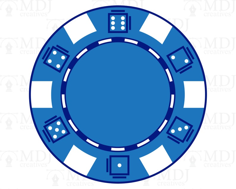 Poker Chip SVG, Casino Chips Svg, Poker Chip Svg, Colored Poker Chip ...