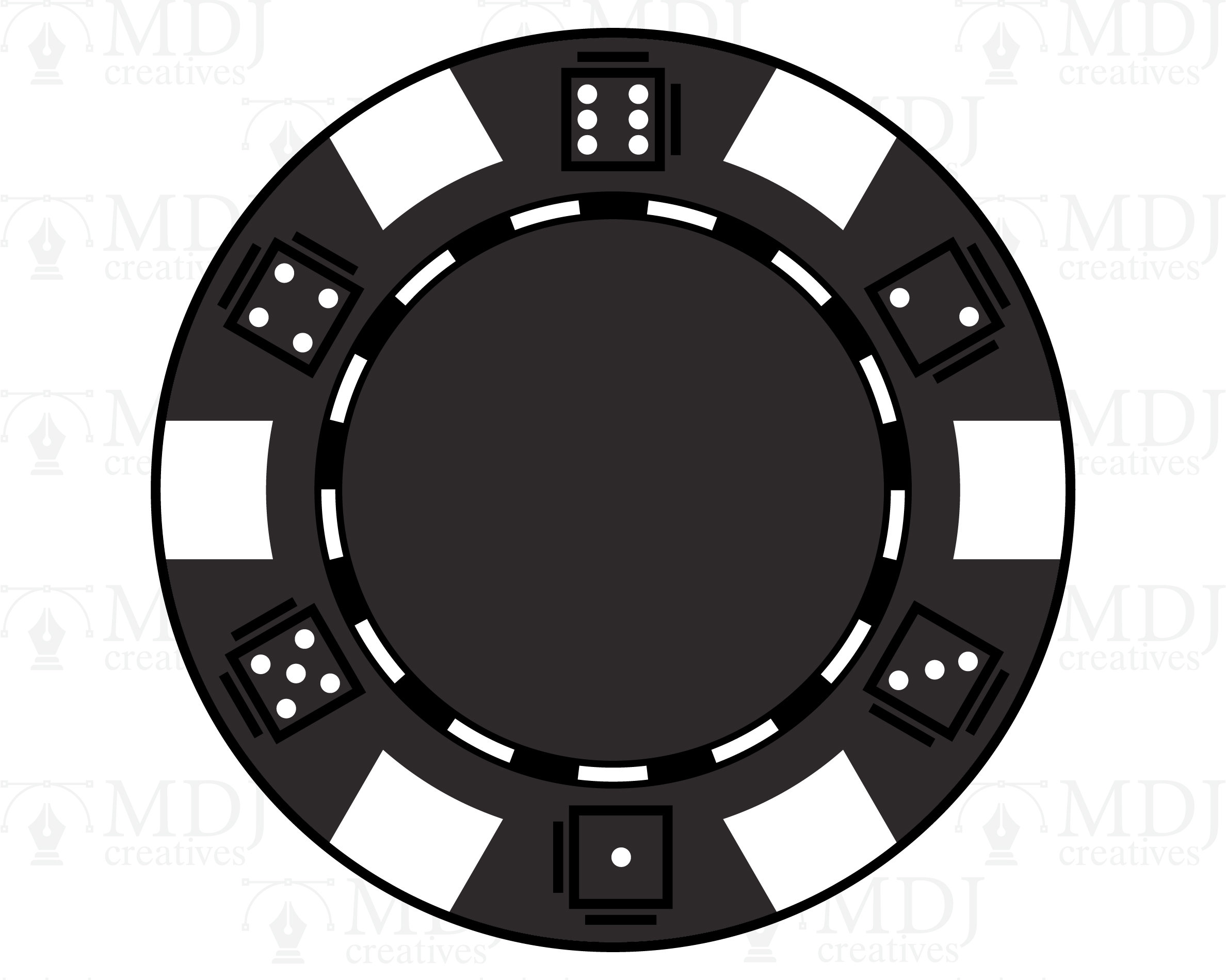 Poker Chip SVG, Casino Chips Svg, Poker Chip Svg, Colored Poker Chip ...
