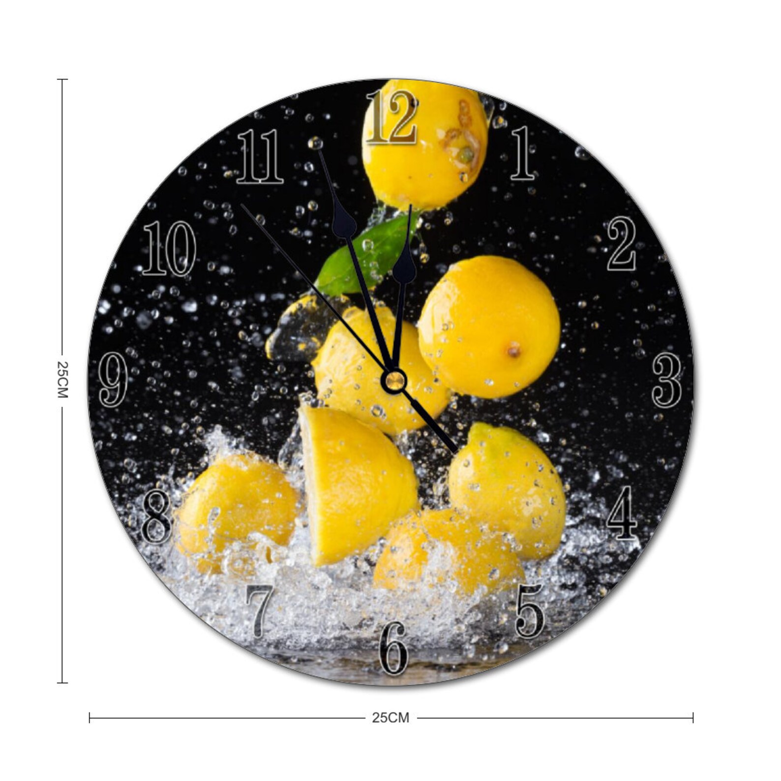 10.5 5880 Custom Round Non-ticking MDF Numberless Wall Clock - Etsy