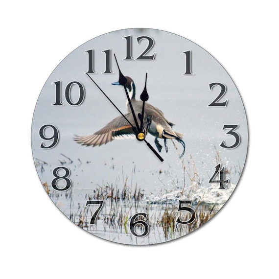 10.5 MDF Clocks Duck Hunting Mallard Duck Art Duck Wall - Etsy