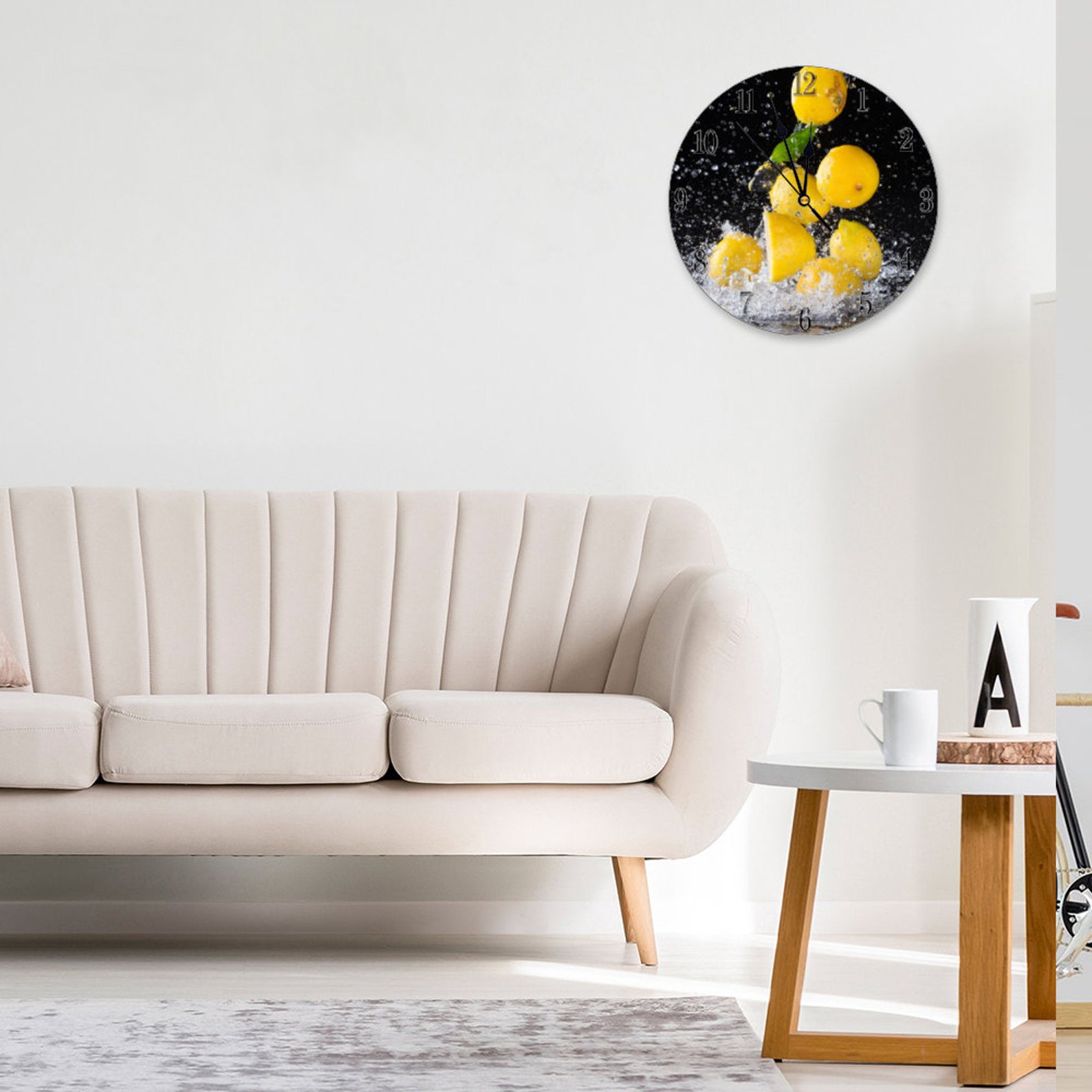 10.5 5880 Custom Round Non-ticking MDF Numberless Wall Clock - Etsy