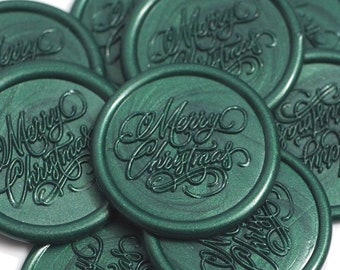Christmas Card Seals - Etsy