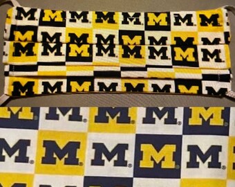 Michigan Wolverines Mask - Etsy