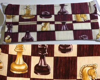 Chess Set Mask | Etsy