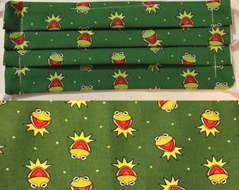 Kermit the Frog Face Mask - Etsy