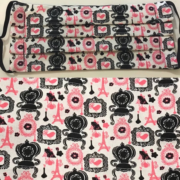 Eiffel Tower Face Mask - Etsy