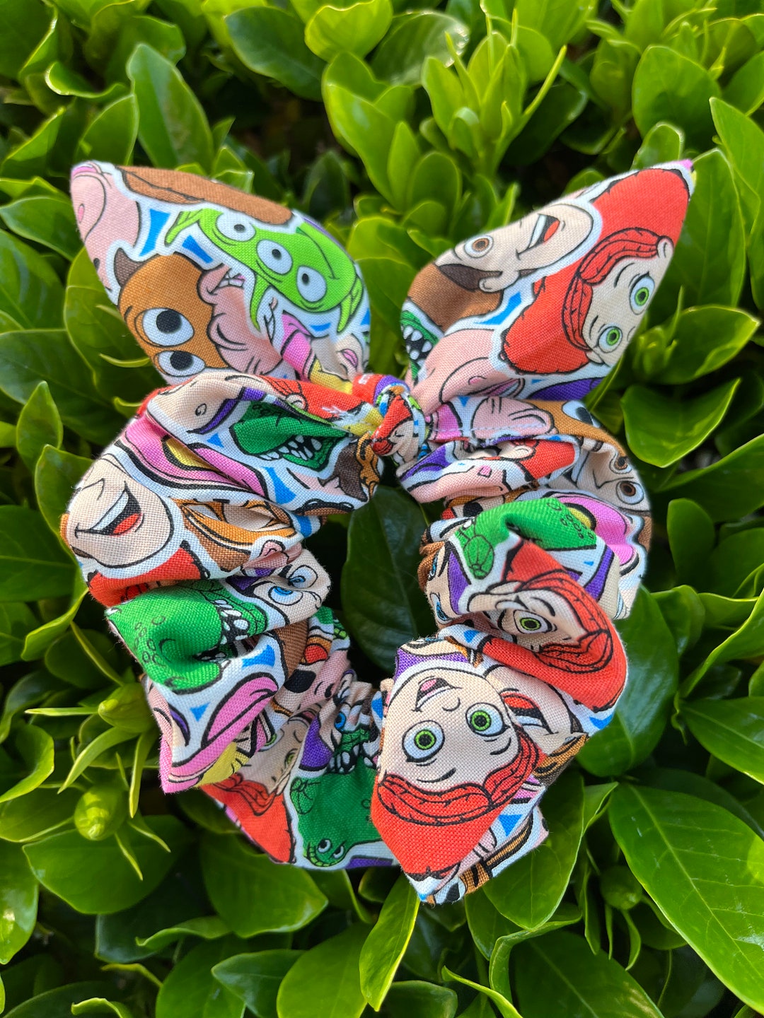 Scrunchie Made With Licensed Disney Pixar Toy Story Gang Fabric - Etsy