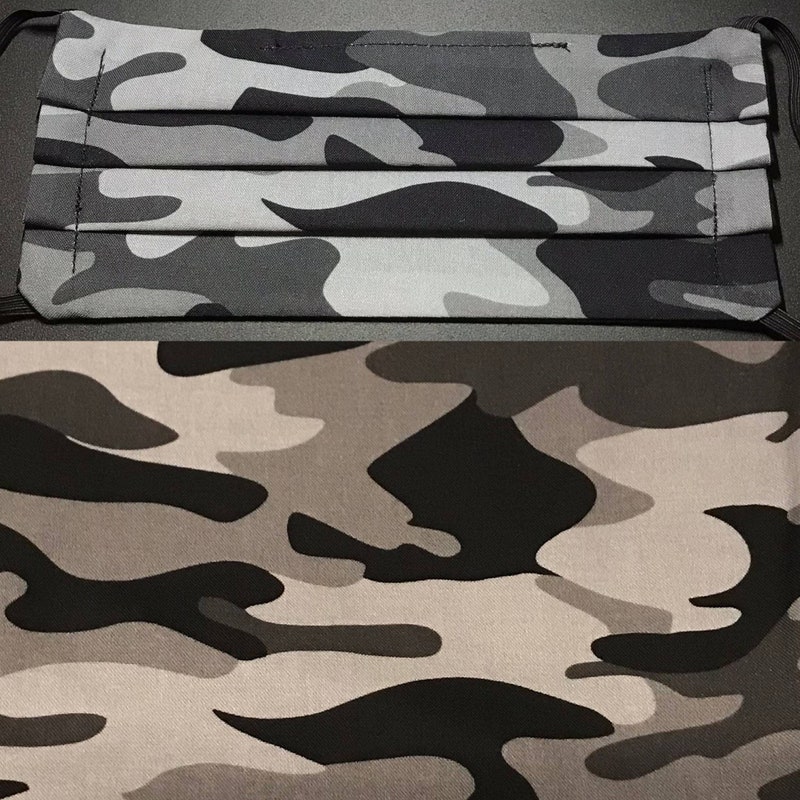 Camo Face Mask - Etsy