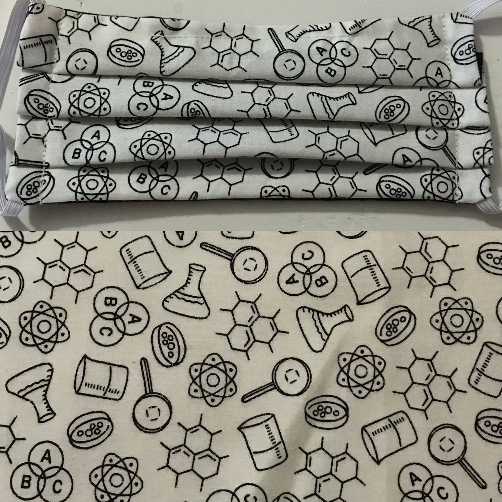 Science Lab Chemistry Chem STEM STEAM Soft Cotton Face Mask | Etsy