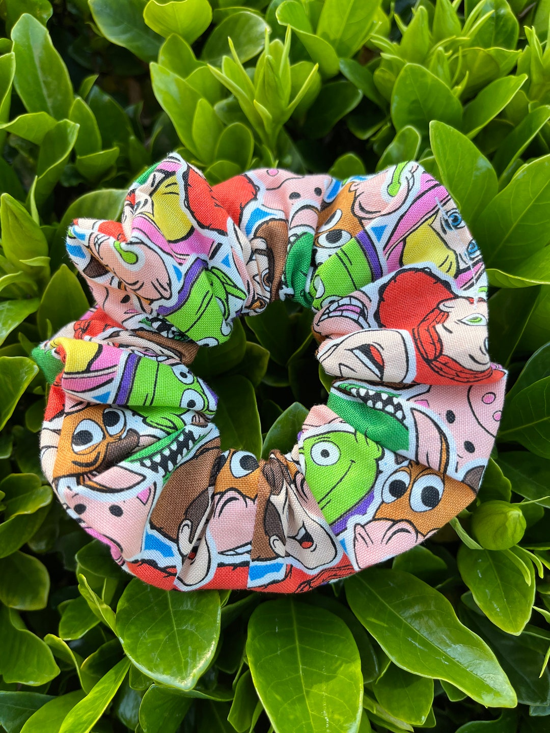 Scrunchie Made With Licensed Disney Pixar Toy Story Gang Fabric - Etsy