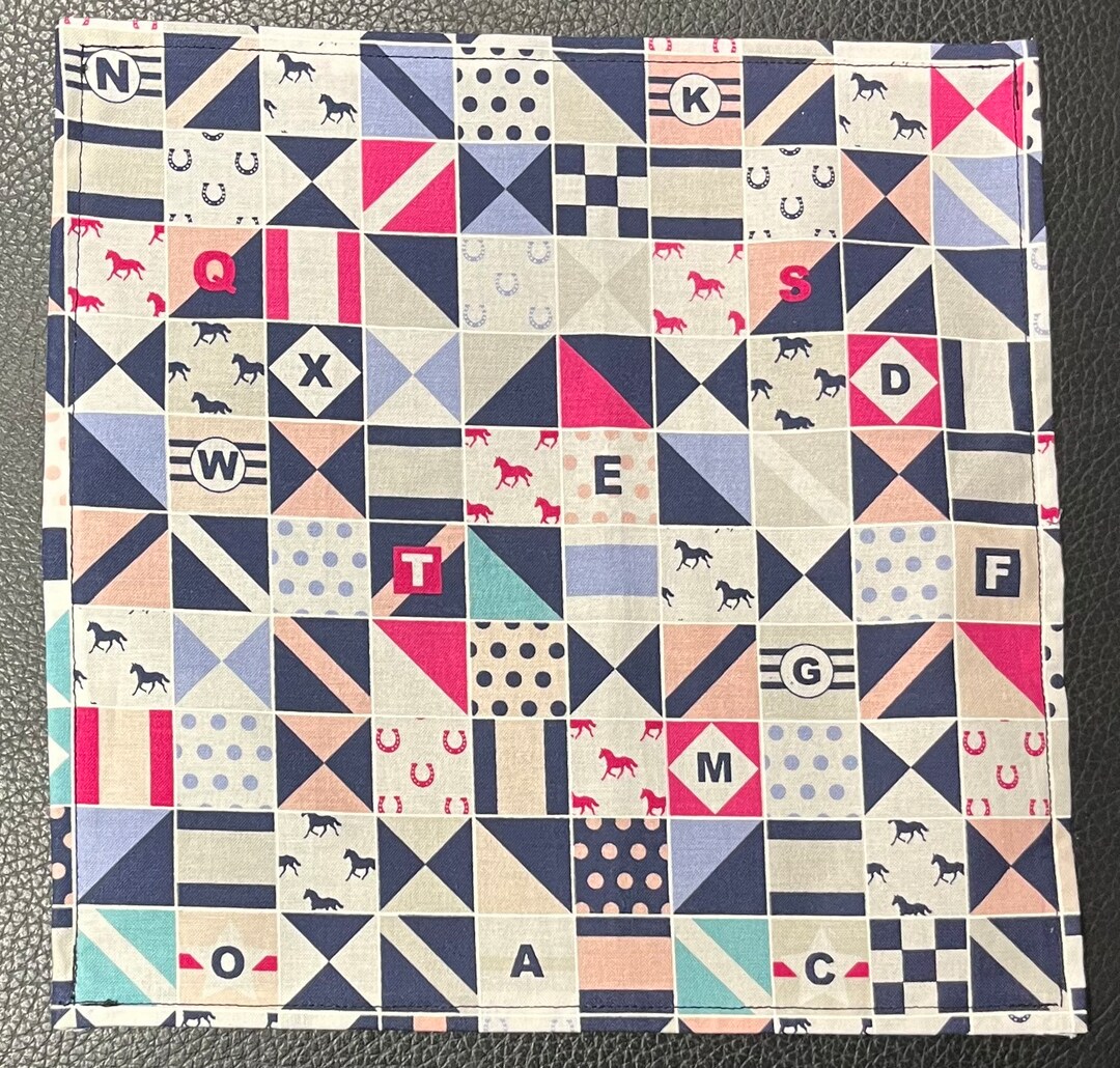 Derby Day Jockey Silks and Icons Pocket Square Made With Licensed ...