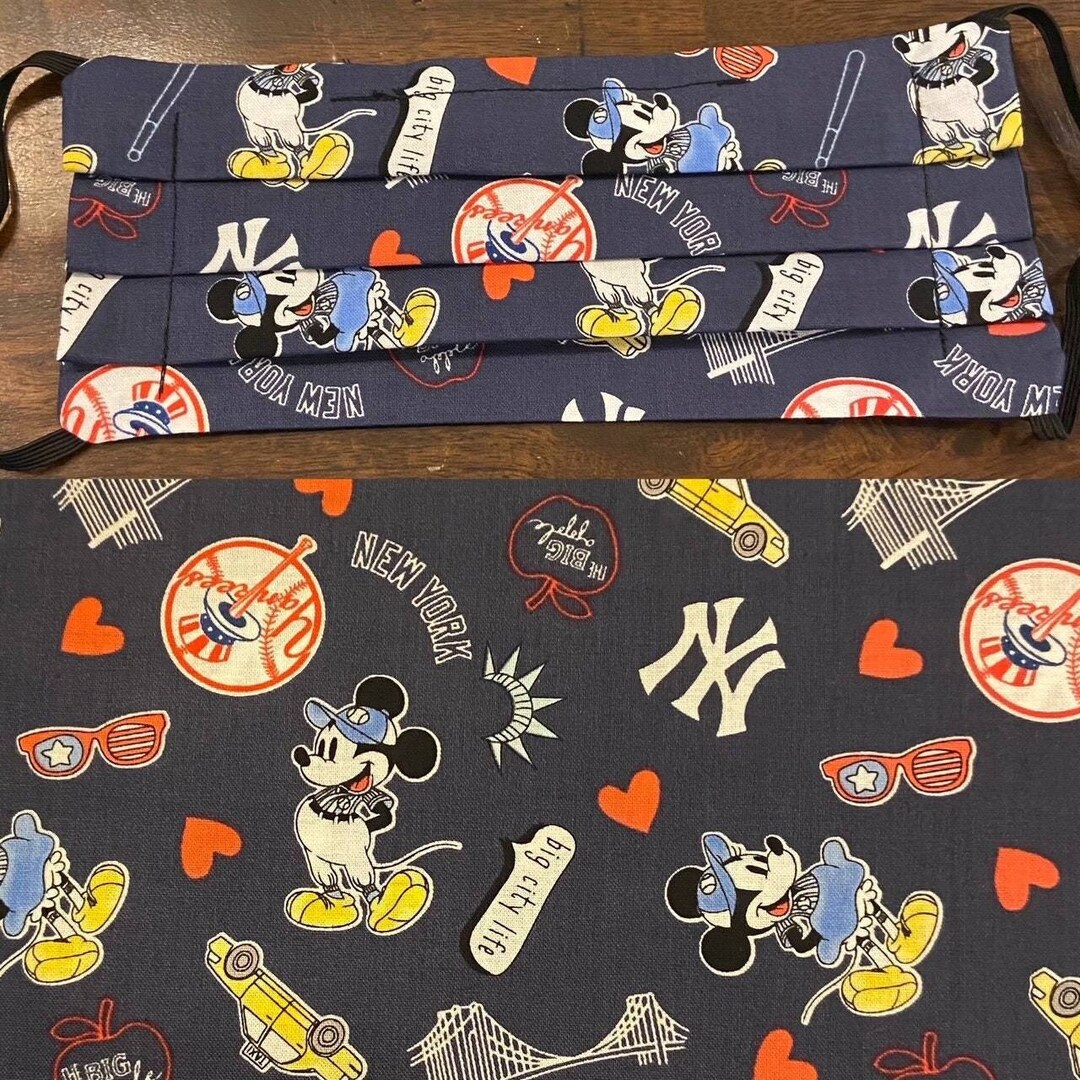 Face Mask Made With Licensed New York Yankees NYC MLB Baseball Big ...