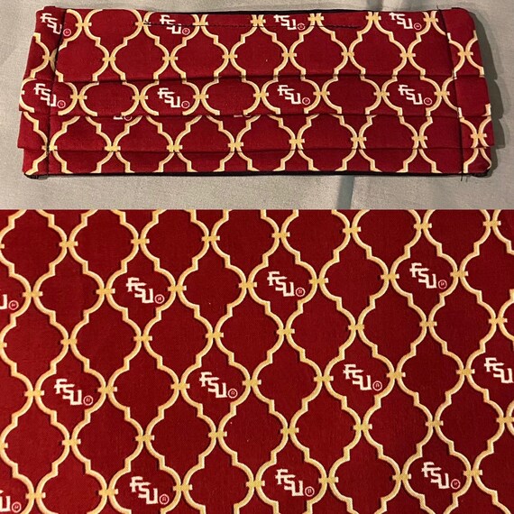 FSU Face Mask Made With Licensed Florida State Seminoles Noles | Etsy