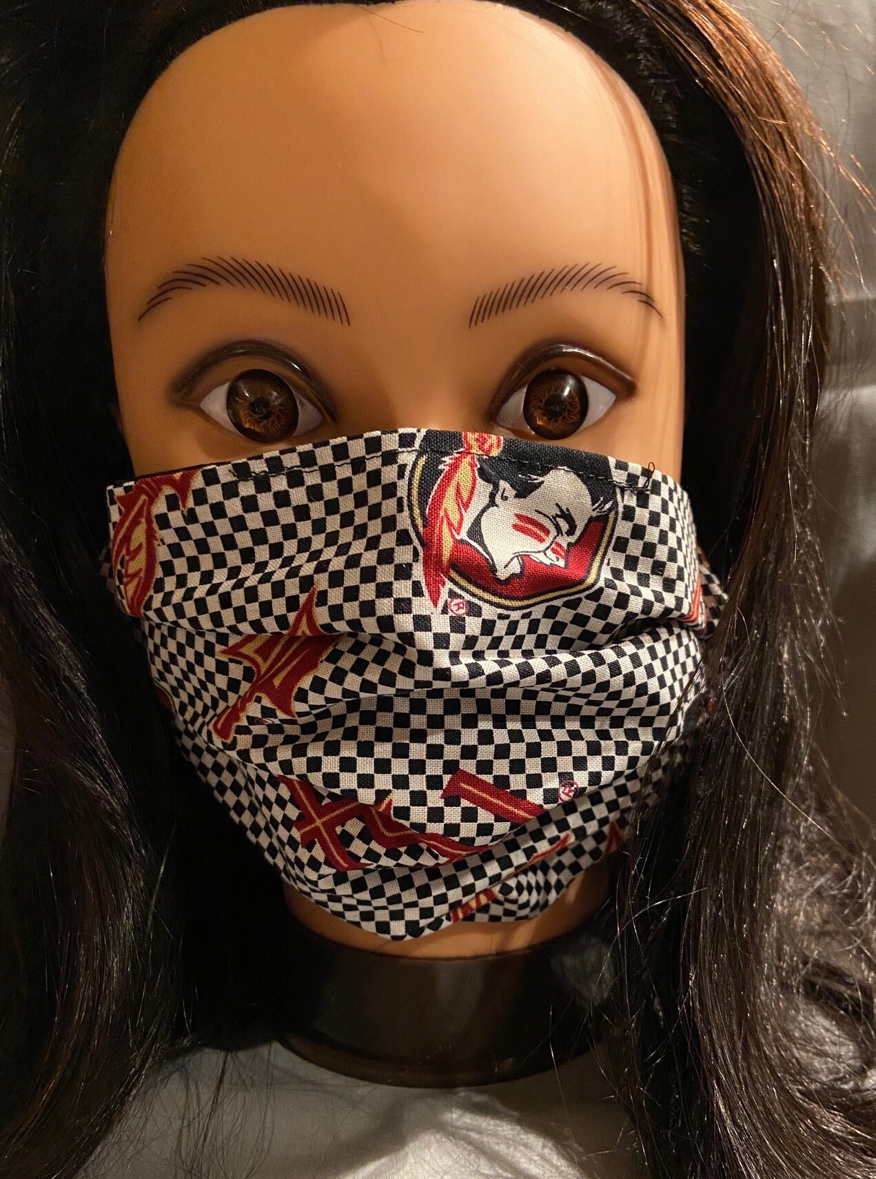 FSU Face Mask Made With Licensed Florida State University | Etsy