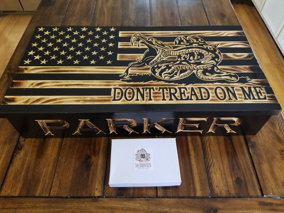 RFID Lock Box | Wood Box | Engraved | Christmas Gift | Gun Concealment ...