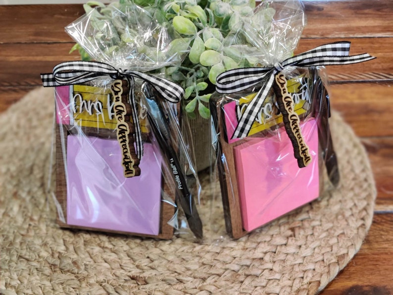 Sticky Note Holder Pencil | Present | Desk | Teacher | Appreciation ...