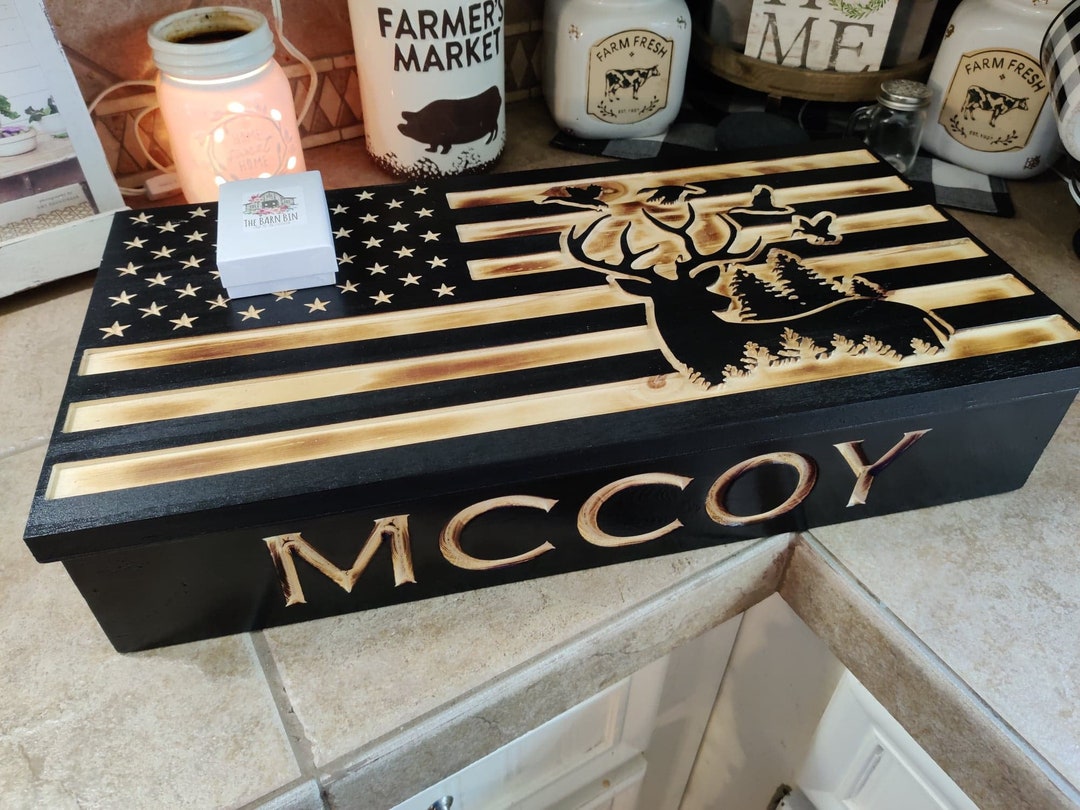 Deer Duck RFID Lock Box | Gun Storage | Engraved | Gift | Gun ...