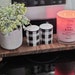 Candle Riser | Pedestal | Decorative Shelf | Wood Rustic Display ...
