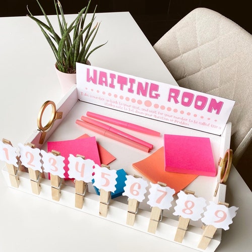 Waiting Room Classroom Management Print and Go Easy - Etsy