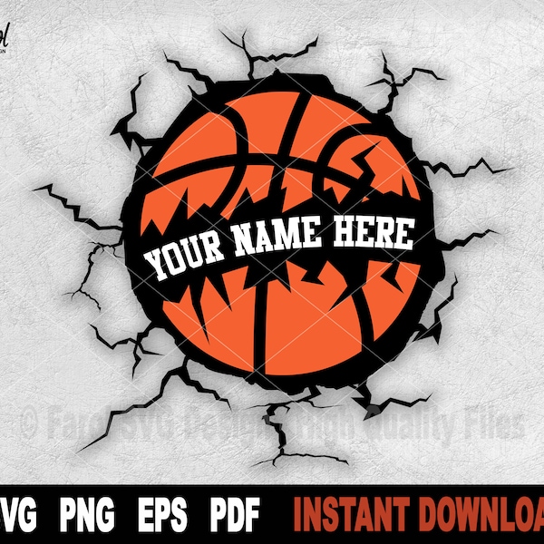 Basketball Svg - Etsy