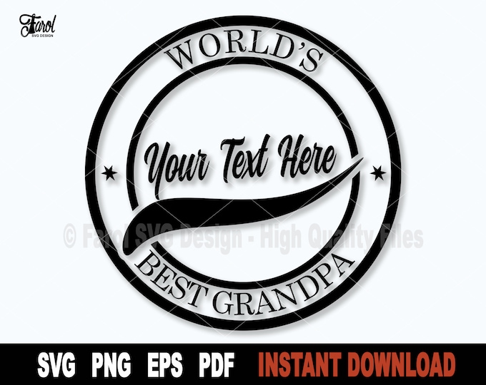 Grandpa SVG, Best Grandpa Ever Svg File for Cricut, Silhouette ...